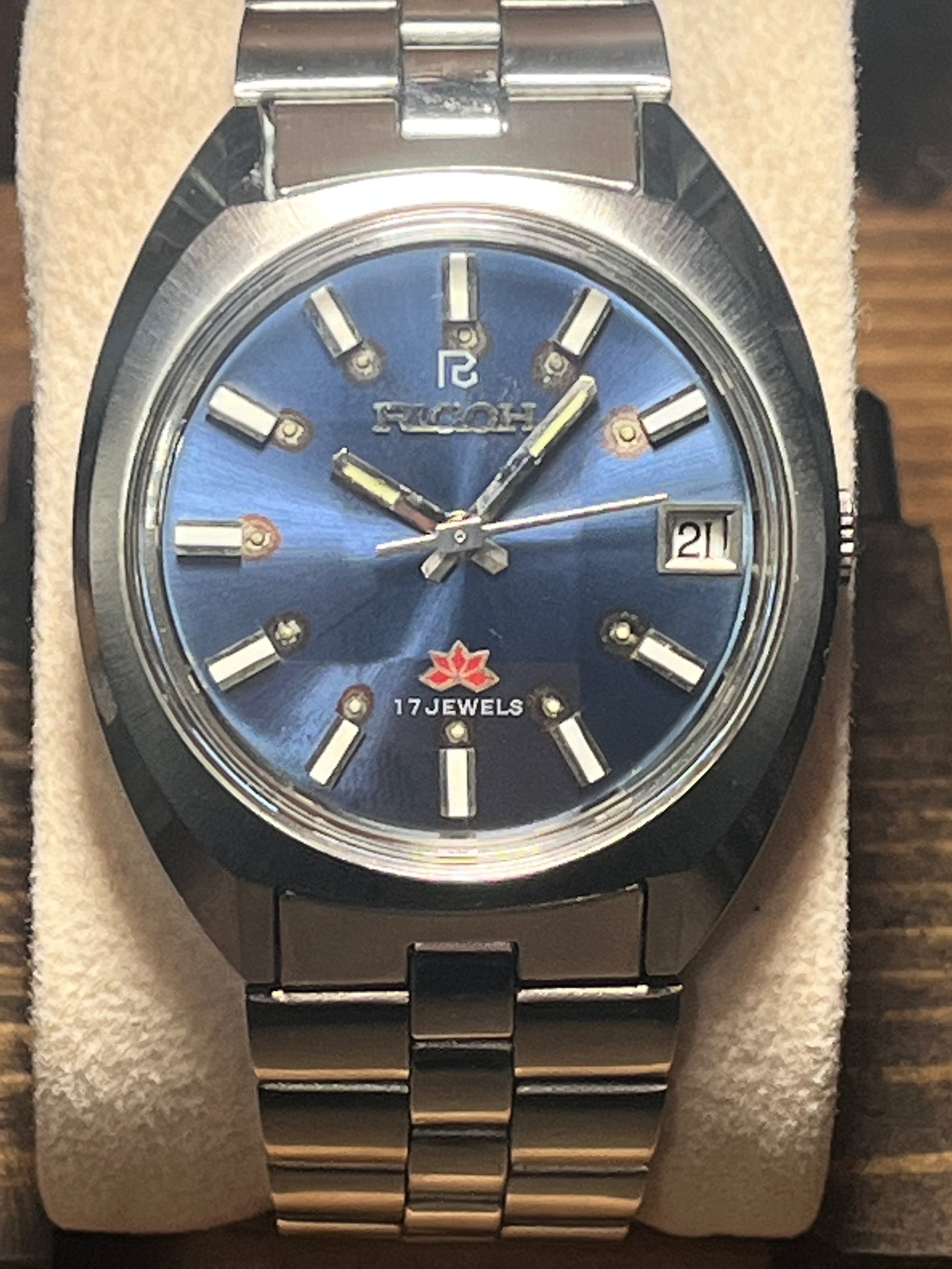 Ricoh Automatico 17 Jewels Vintage: Un Capolavoro Giapponese Anni '80 ...