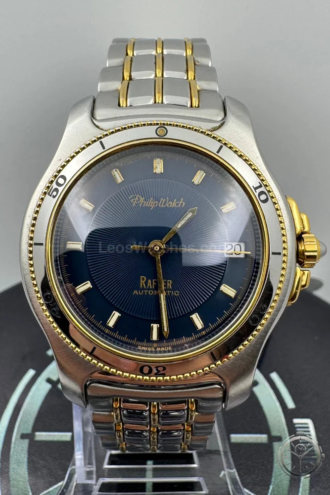 Philip Watch Rafter Blu Automatic Revisionato Eleganza e Storia Anni ...
